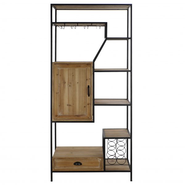 Shelving & 5 Bottle Rack – Contemp Interiors Malta