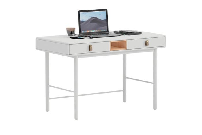 Desk MDF PU White – Contemp Interiors Malta